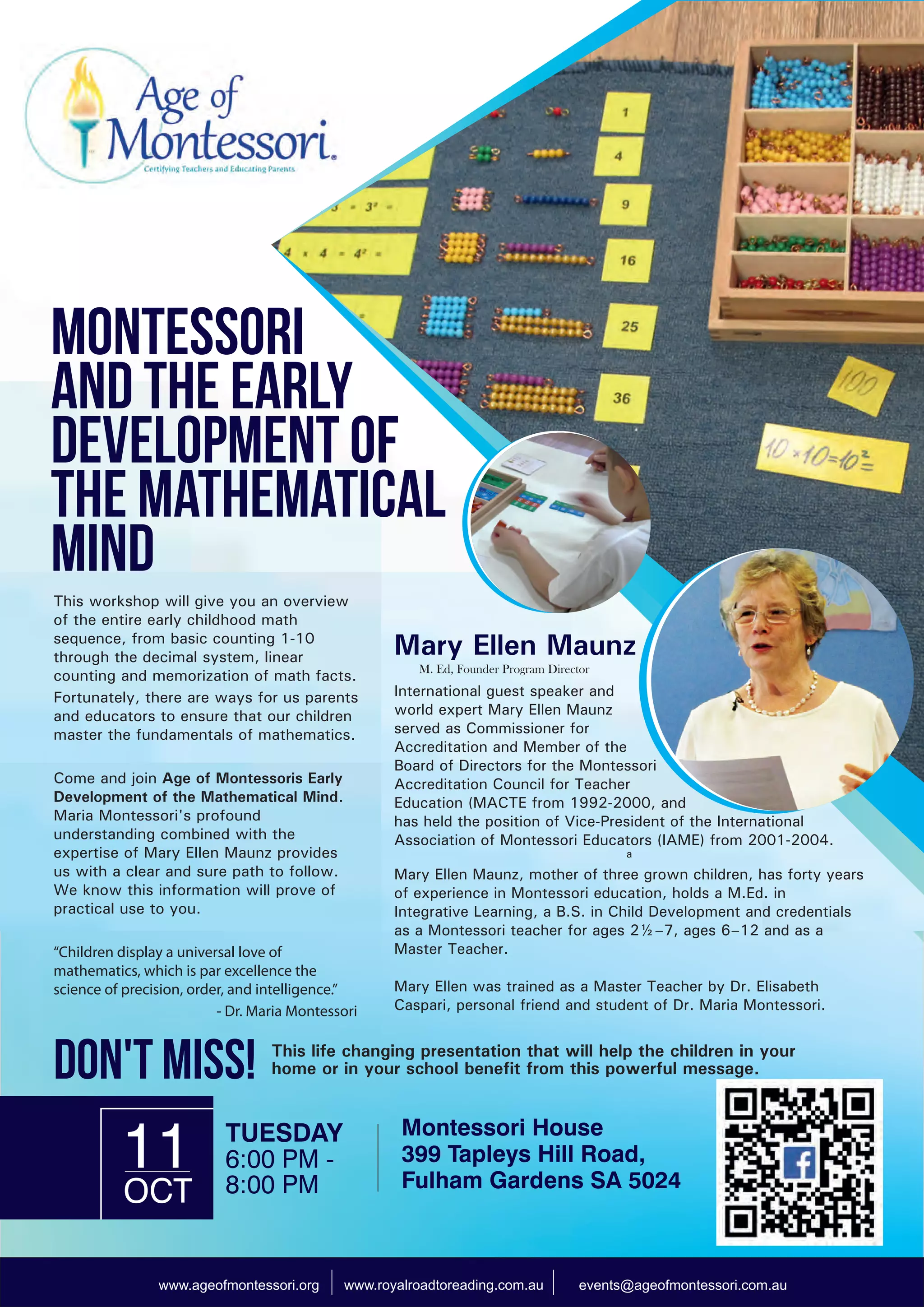 Montessori and the early development of the mathematical mind | PDF ...