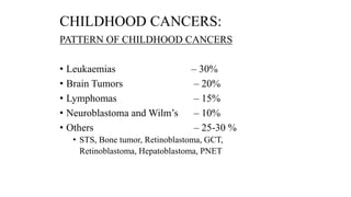 Early diagnosis of cancer in neonate and young Infant | PPTX