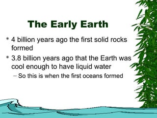 Early Earth.ppt year 2025 2024 powerpoint presentation | PPT