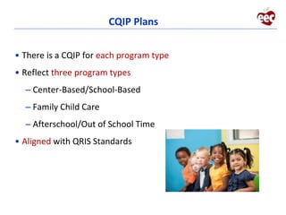 Massachusetts Continuous Quality Improvement Plan (CQIP) | PPTX