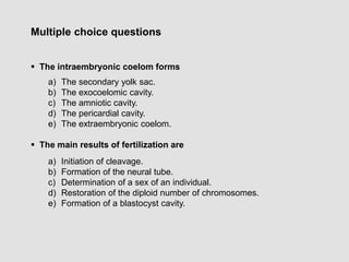 EARLY EMBRYOGENESIS Article with diagrams | PDF