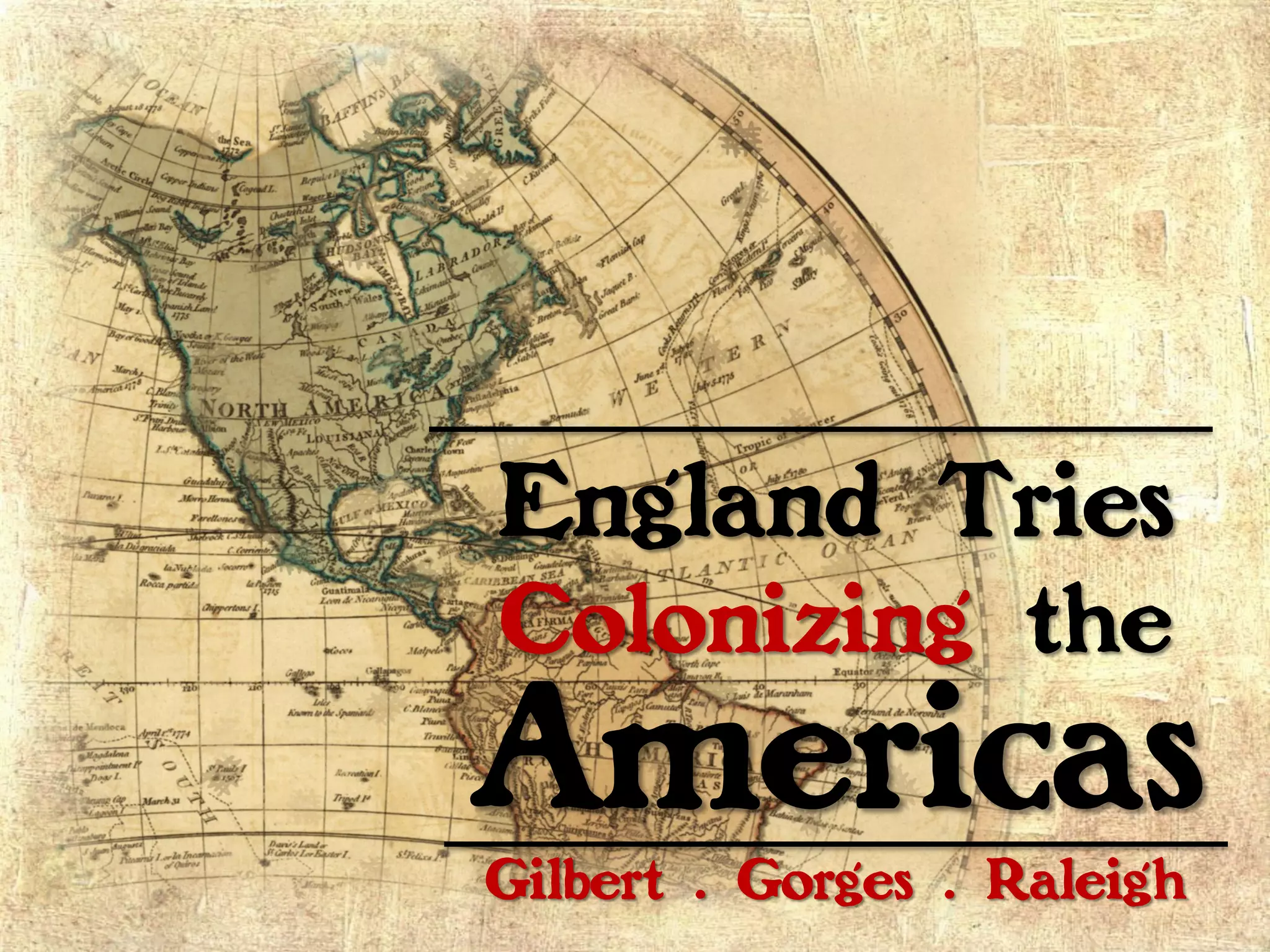 Early english settlement attempts ppt | PPT