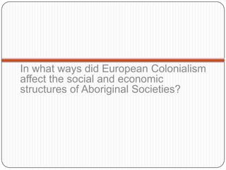 Early european colonies | PPTX | Infectious Diseases | Diseases and ...