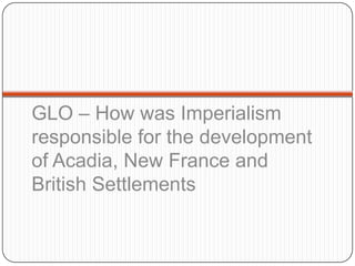 Early european colonies | PPTX