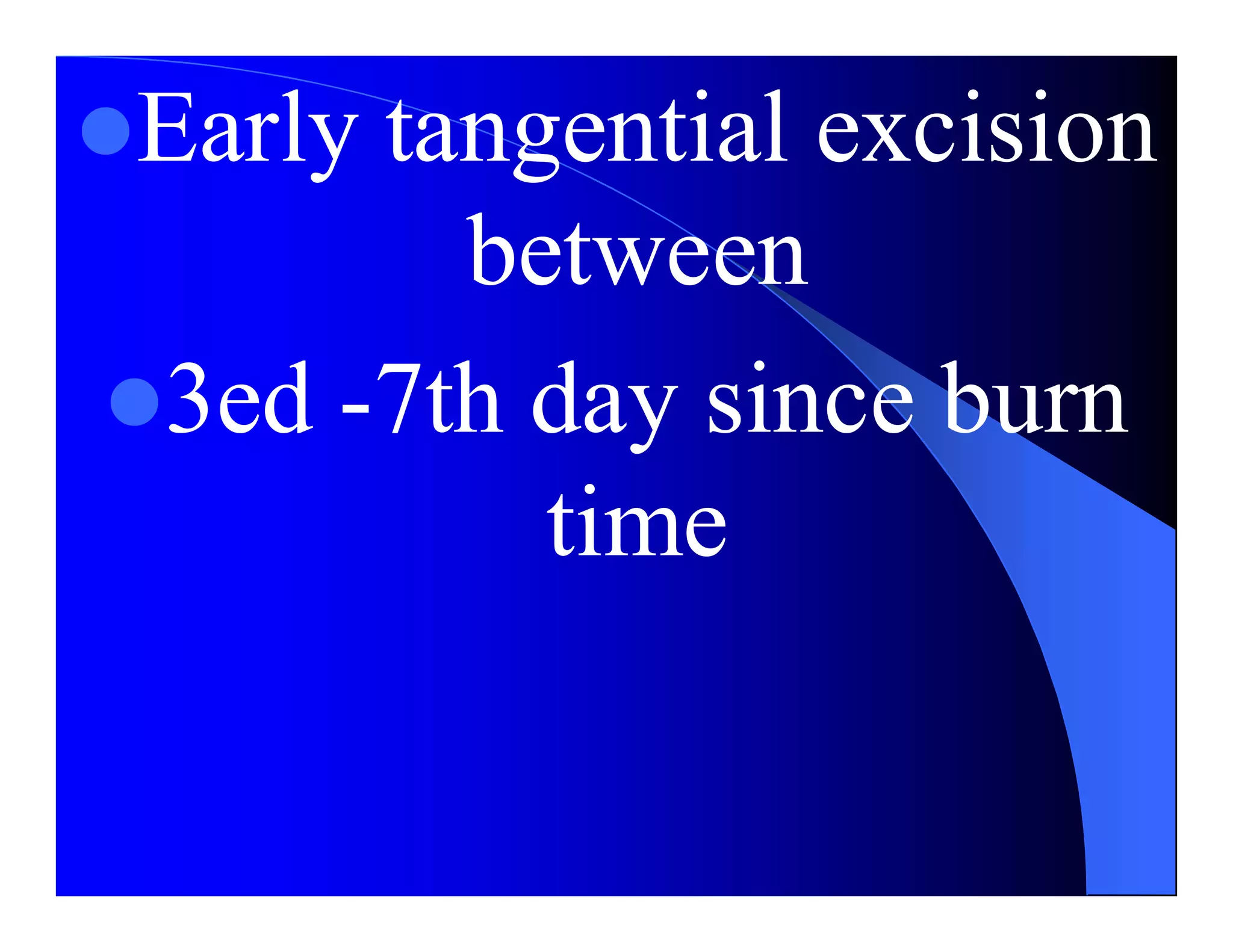 Early excision &skin grafting with M.Blue guide by dr. qutaiba aldoori ...