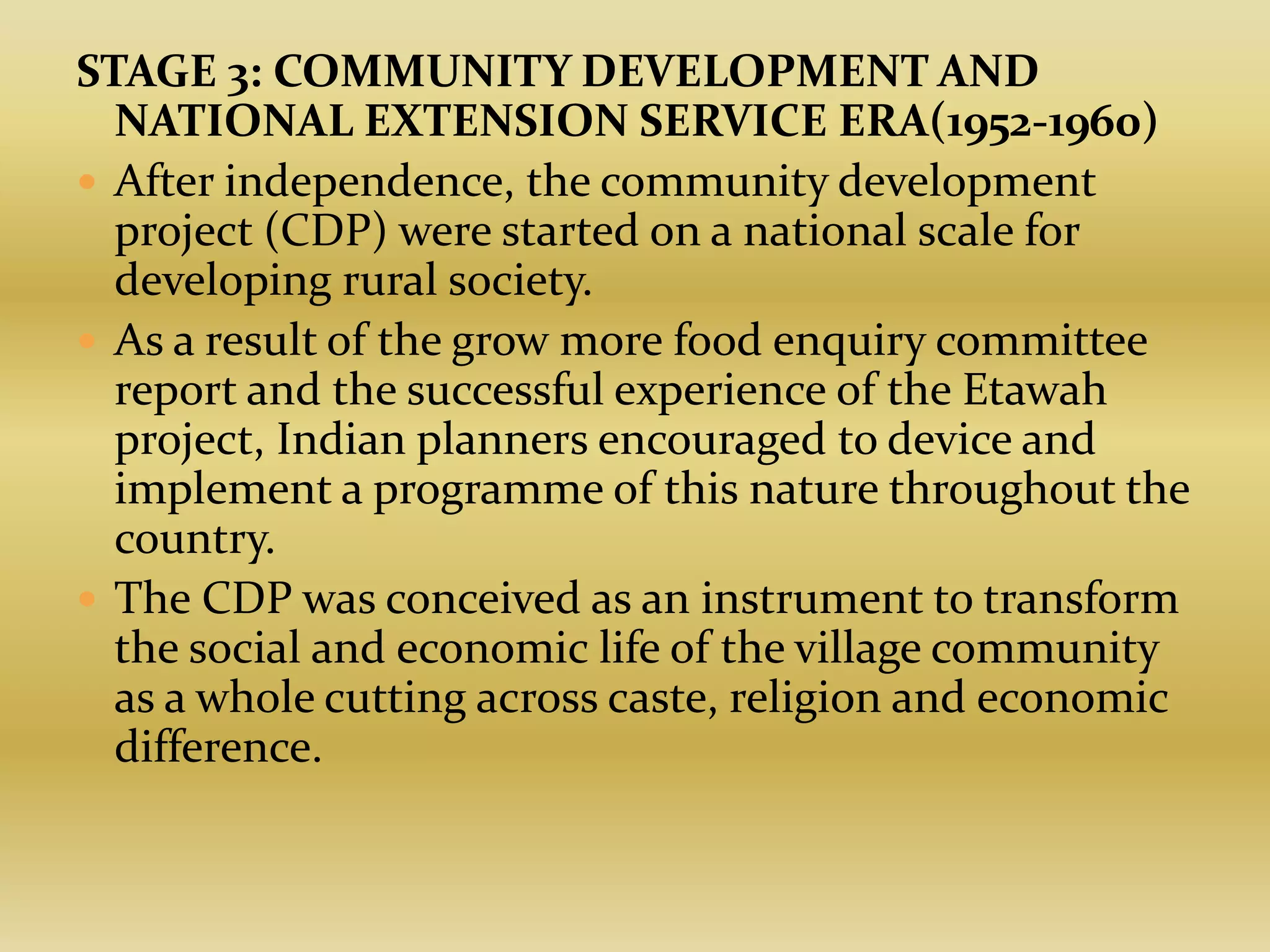 Early extension efforts | PPTX