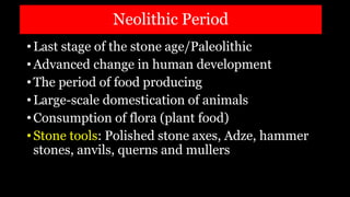 Early farming communities of Central India- Neolithic remains of Belan ...