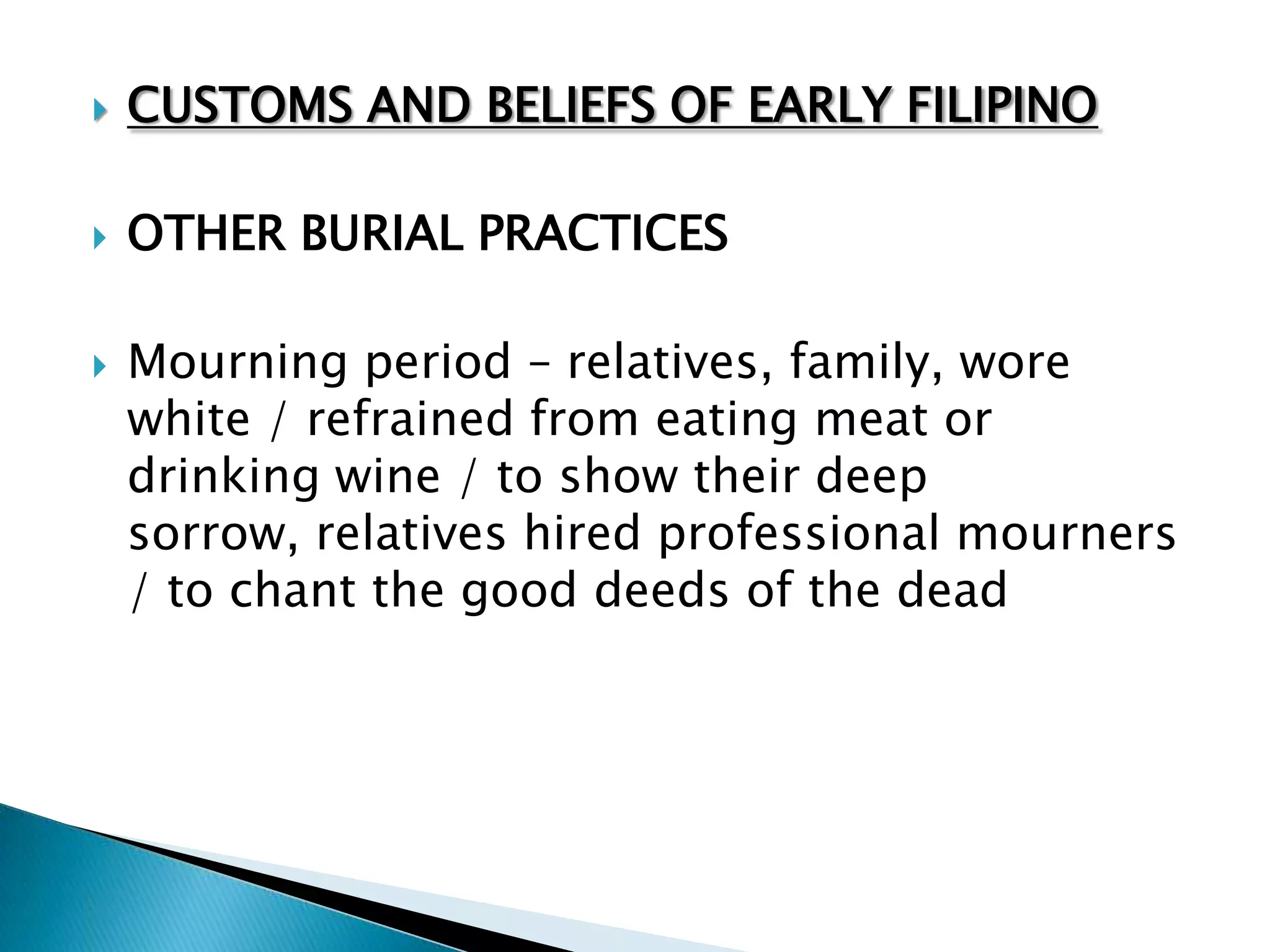 Early Filipino in the Pre-Hispanic Period - slide share | PPTX