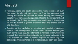 Early Fire Detection System Using Wireless Sensor PPT.pptx