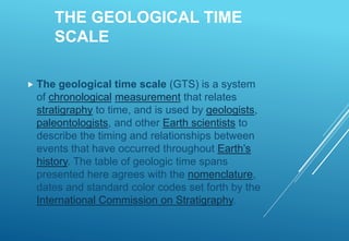 Early geological time scale | PPTX