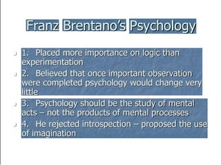 Early german psychologists and origin of psychology | PPTX