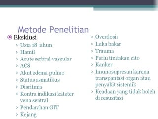 Early goal directed therapy in the treatment of severe ppt | PPT