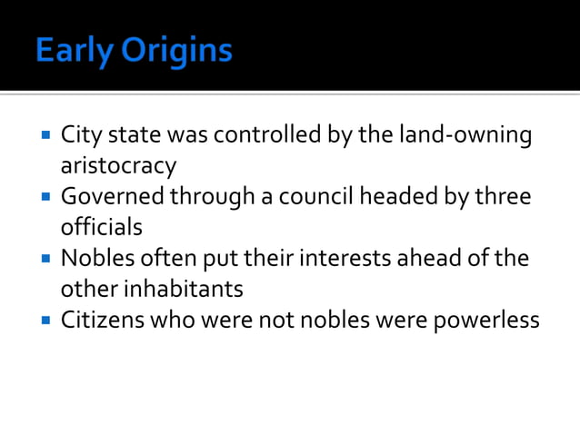 Early Government of Athens | PPT