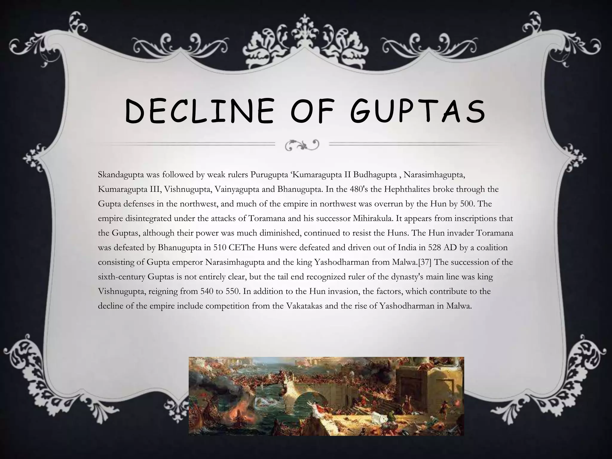 Early gupta dynasty by varren 174 | PPTX