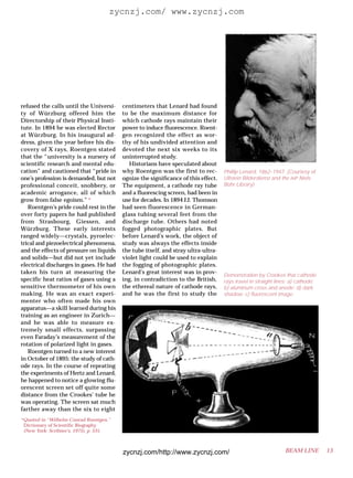 Early history of x rays | PDF