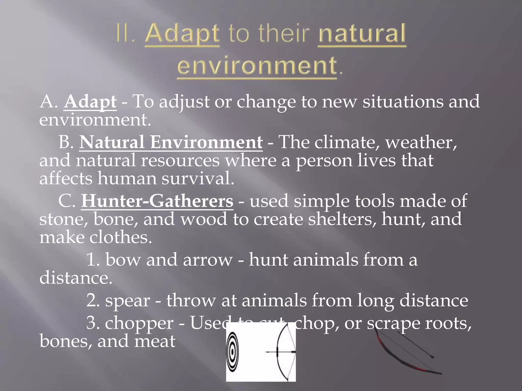 Early Humans (Hunter Gatherers & Settlement) 6-1-1 & 6-1-2 Teacher ...
