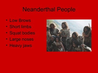 Early humans | PPT