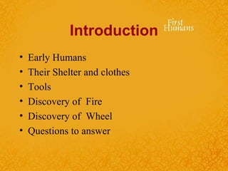 Discovery Of Fire By Early Man
