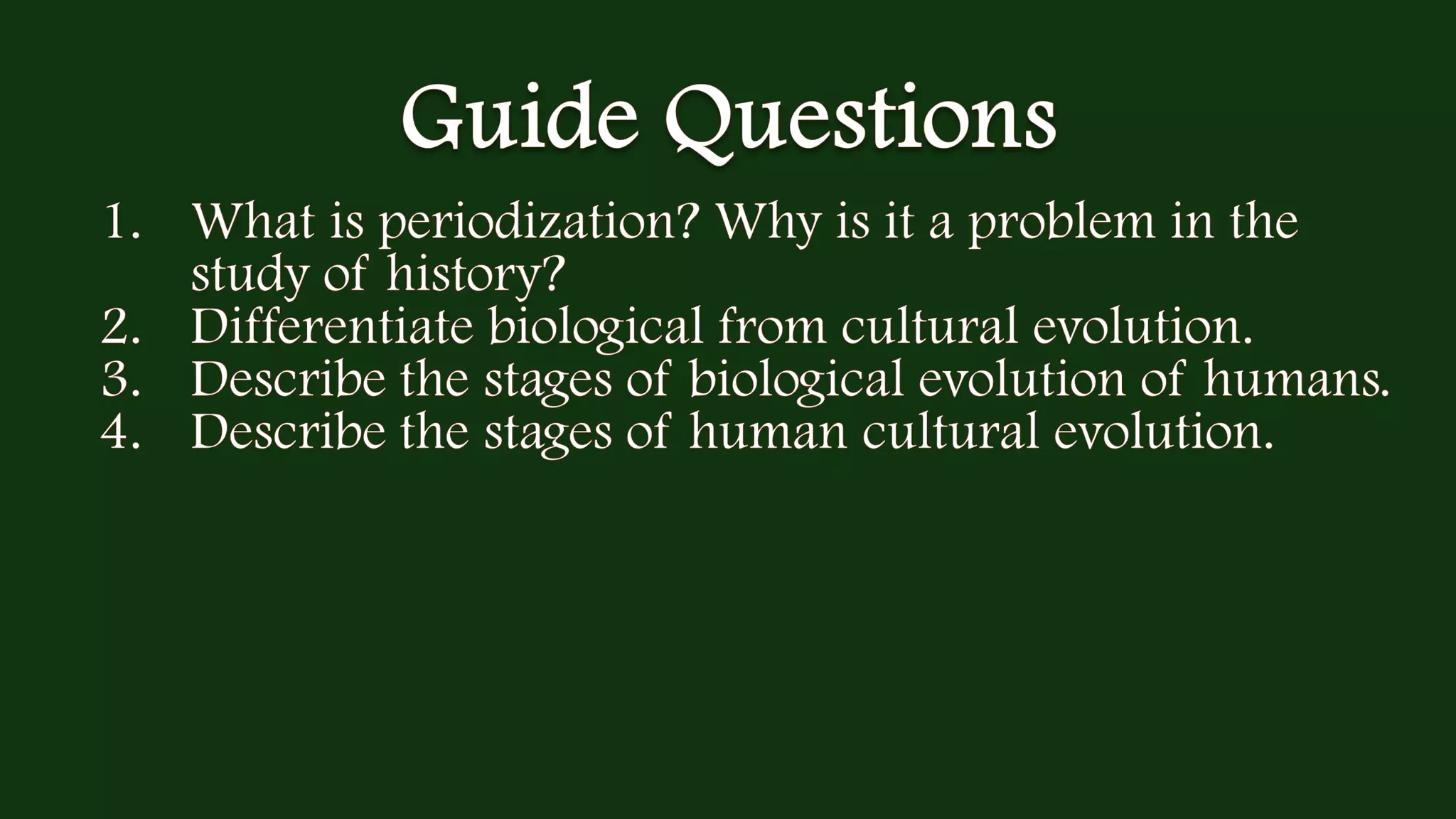 Early Humans: Stages of Biological and Cultural Evolution | PDF