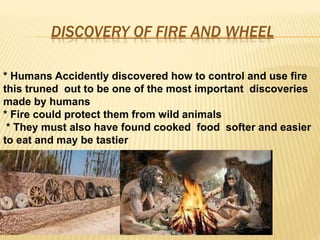 Discovery Of Fire By Early Man Pictures