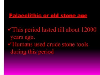 Early Humans. I for class 6 social science.pptx
