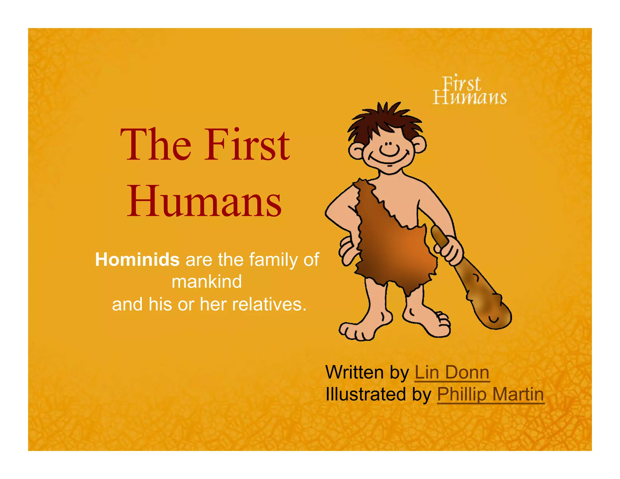 * Early humans ppt | PDF