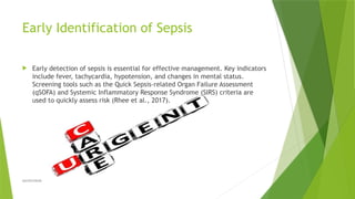 Early Identification and Management of Sepsis in Critical By Maheshwari ...
