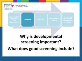 Early Identification & Linkage for Autism and Other Developmental ...