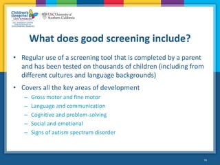 Early Identification & Linkage for Autism and Other Developmental ...