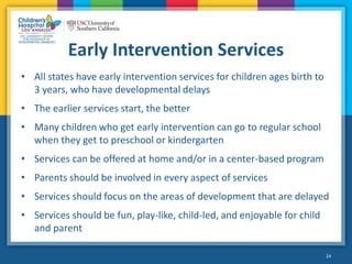 Early Identification & Linkage for Autism and Other Developmental ...