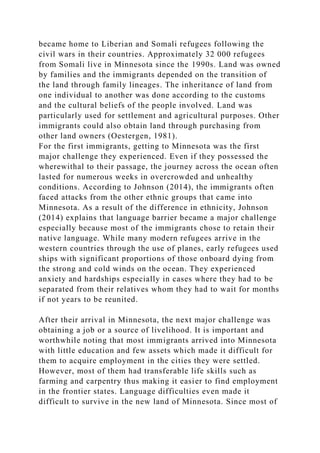 EARLY IMMIGRANT IN MINNESOTA4Early immigrant in Mi.docx