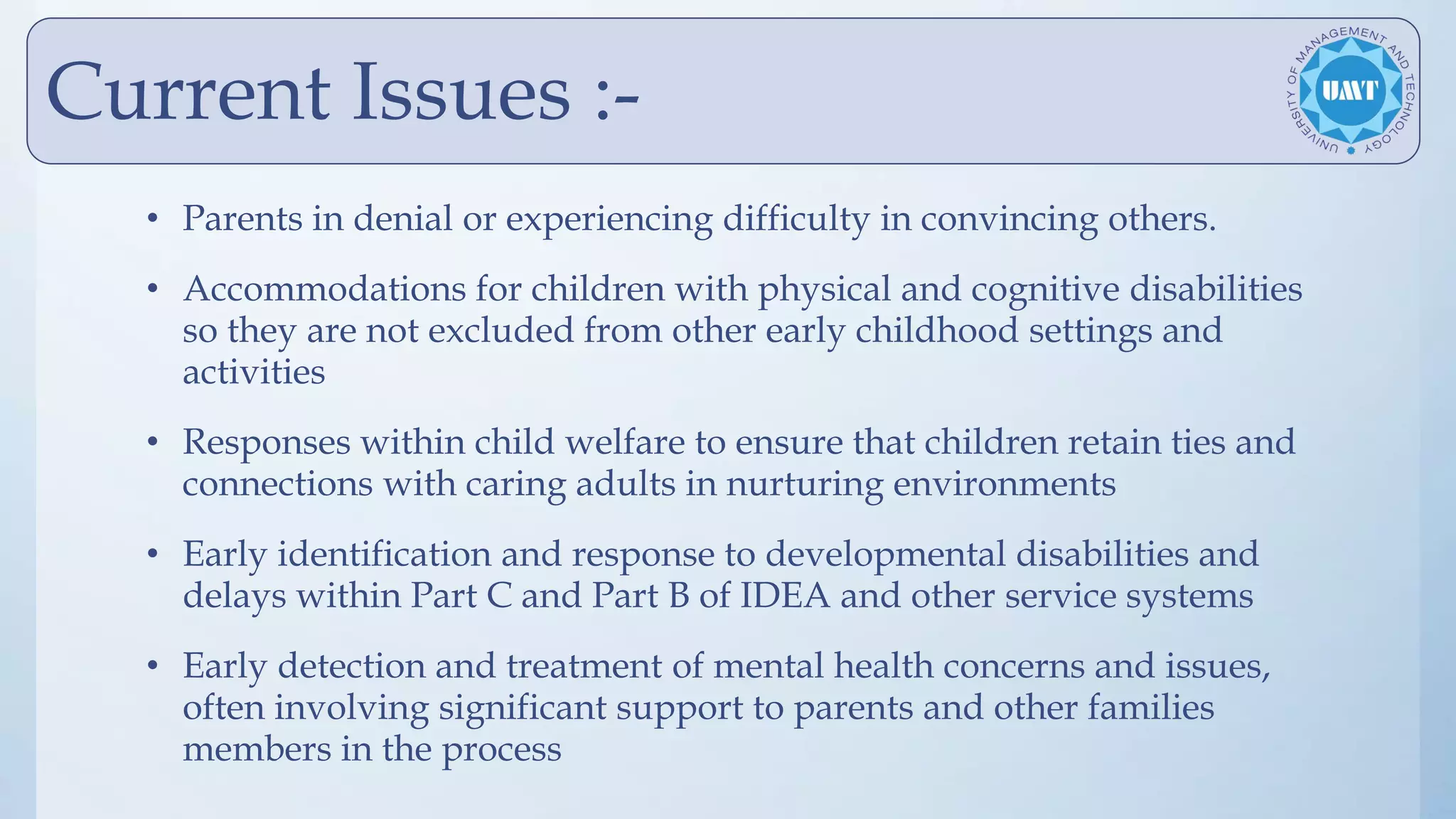 Early intervention- an Introduction | PPTX