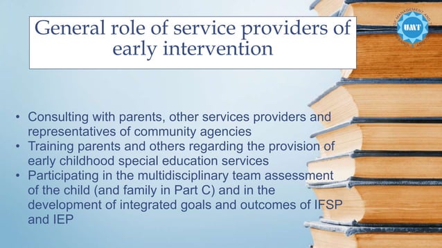 Early intervention- an Introduction | PPTX