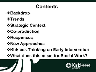 Early intervention – alison o’sullivan | PPTX