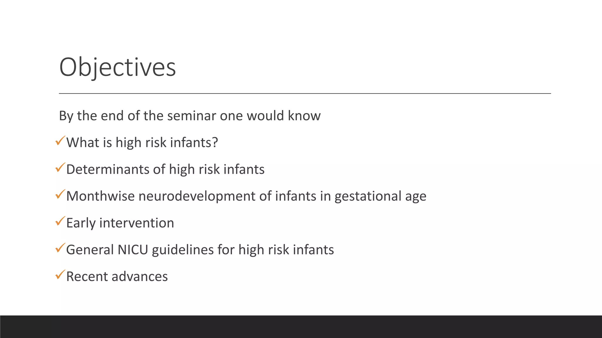 early intervention in high risk infants.pptx
