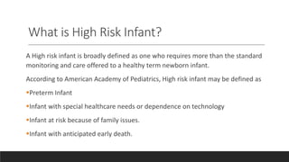 early intervention in high risk infants.pptx