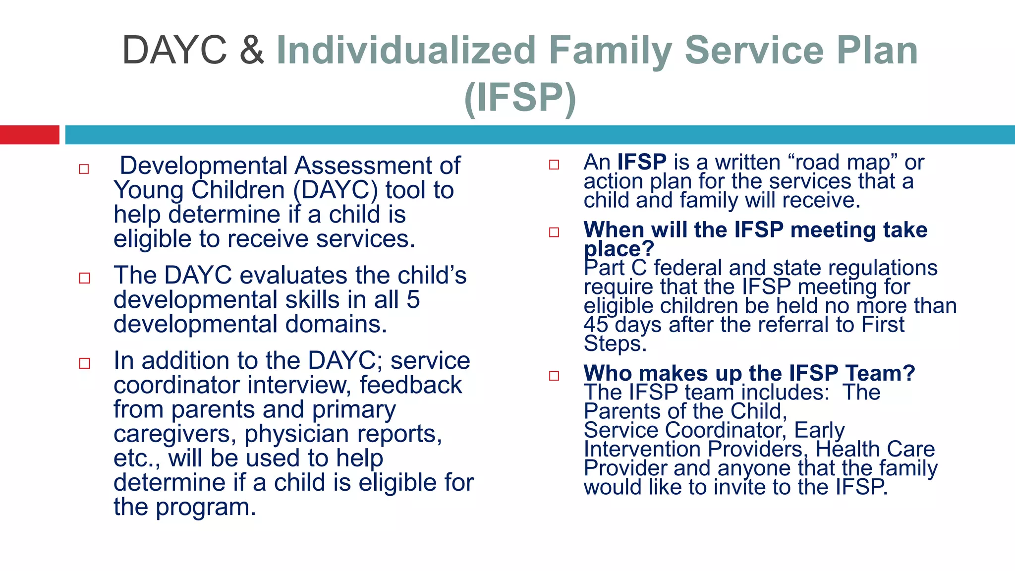 Over view of Early detection & Intervention in Disabilities | PPTX