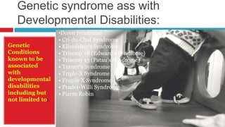 Over view of Early detection & Intervention in Disabilities | PPTX