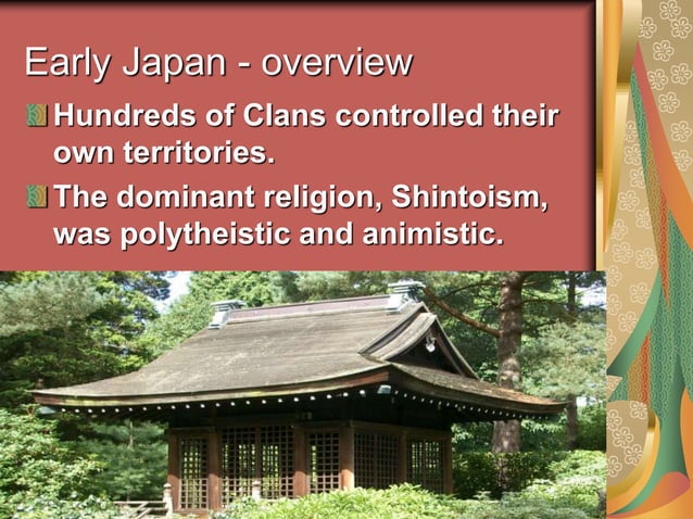 Early japan&feudalism | PPTX