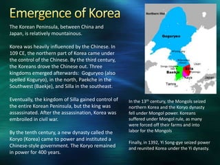 Early japan & korea | PPTX