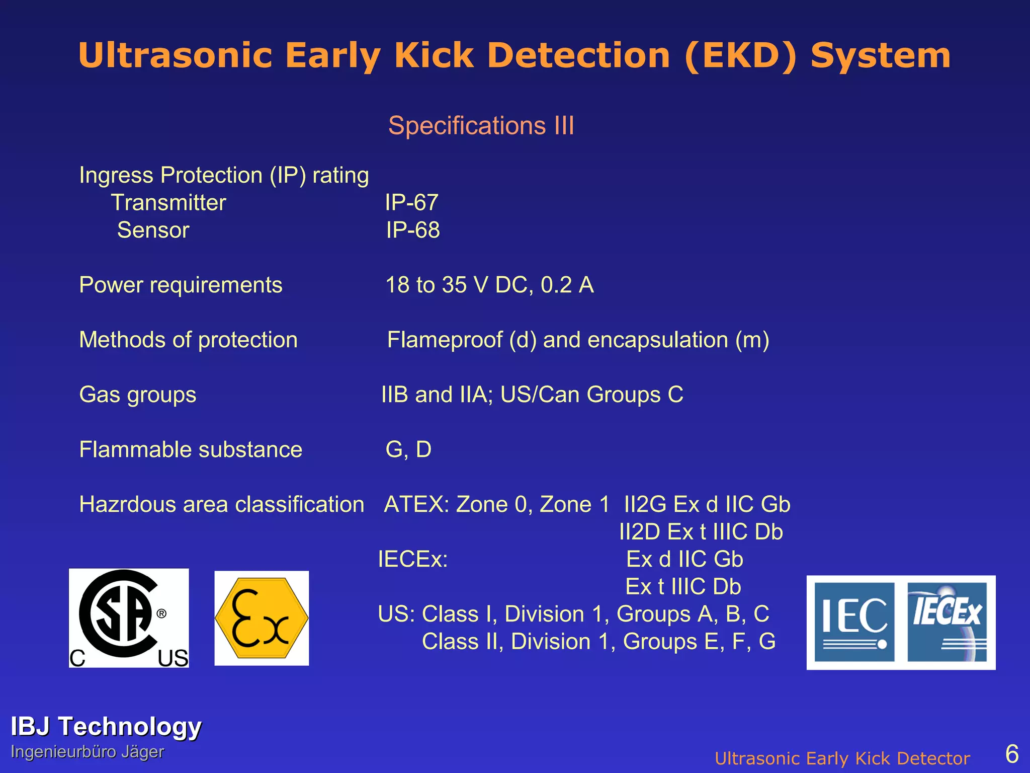 Early kick detection (ekd) system | PPT