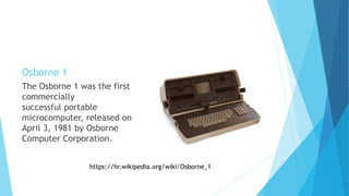 Early laptops - by Paola | PPT