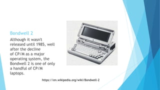 Early laptops - by Paola | PPT