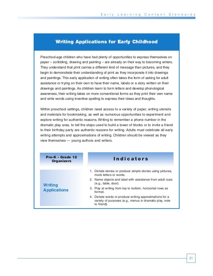 Early Learning Content Standards Of Ohio early-learning-content-standards-of-ohio