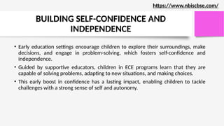 Early Learning, Lifelong Impact The Power of Early Childhood Education ...
