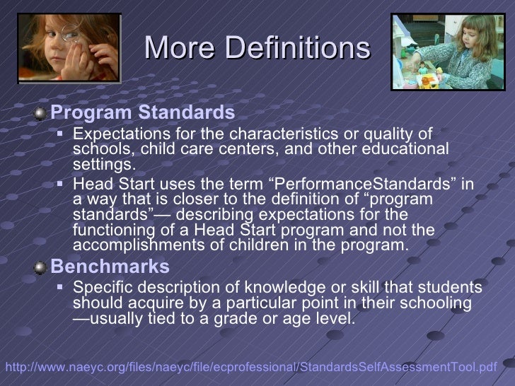 What Are Early Learning Standards