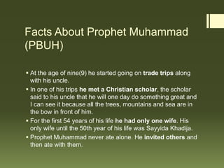 Early life of muhammad saw | PPTX