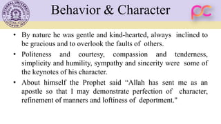 Unit 5 Global Issues- Early life of Prophet Muhammad | PPT