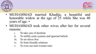 Unit 5 Global Issues- Early life of Prophet Muhammad | PPT