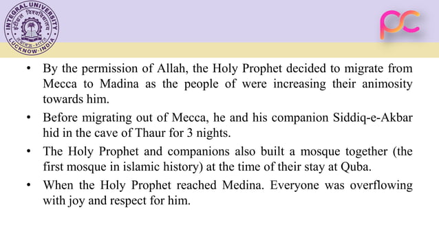 Unit 5 Global Issues- Early life of Prophet Muhammad | PPT